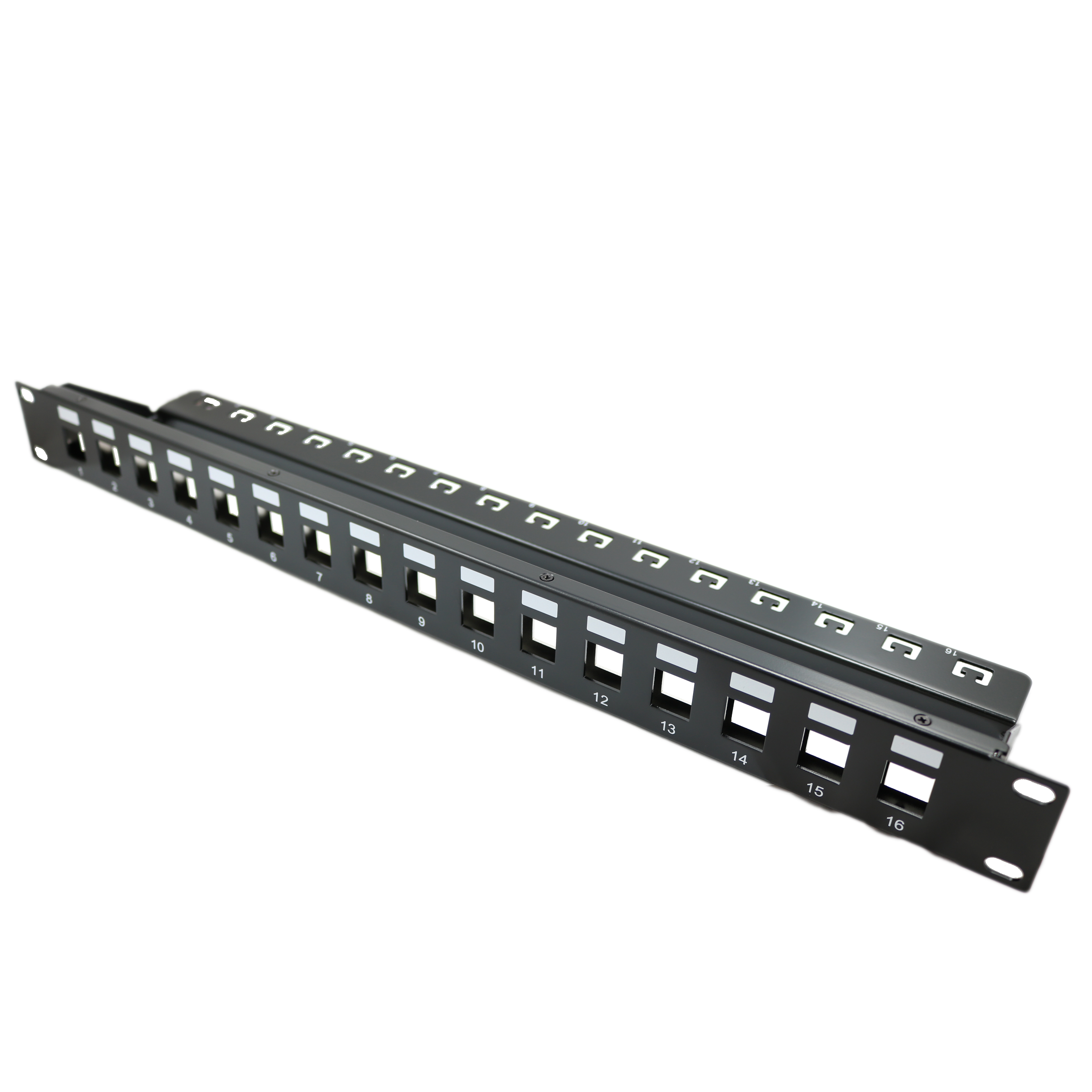 Unloaded FTP Keystone Patch Panel with Cable Management | Innovative ...
