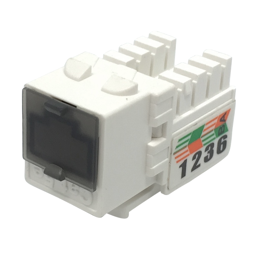 RJ45 Dust Cover for Keystone Jack, Transparent Black | RJ45 Connectors ...