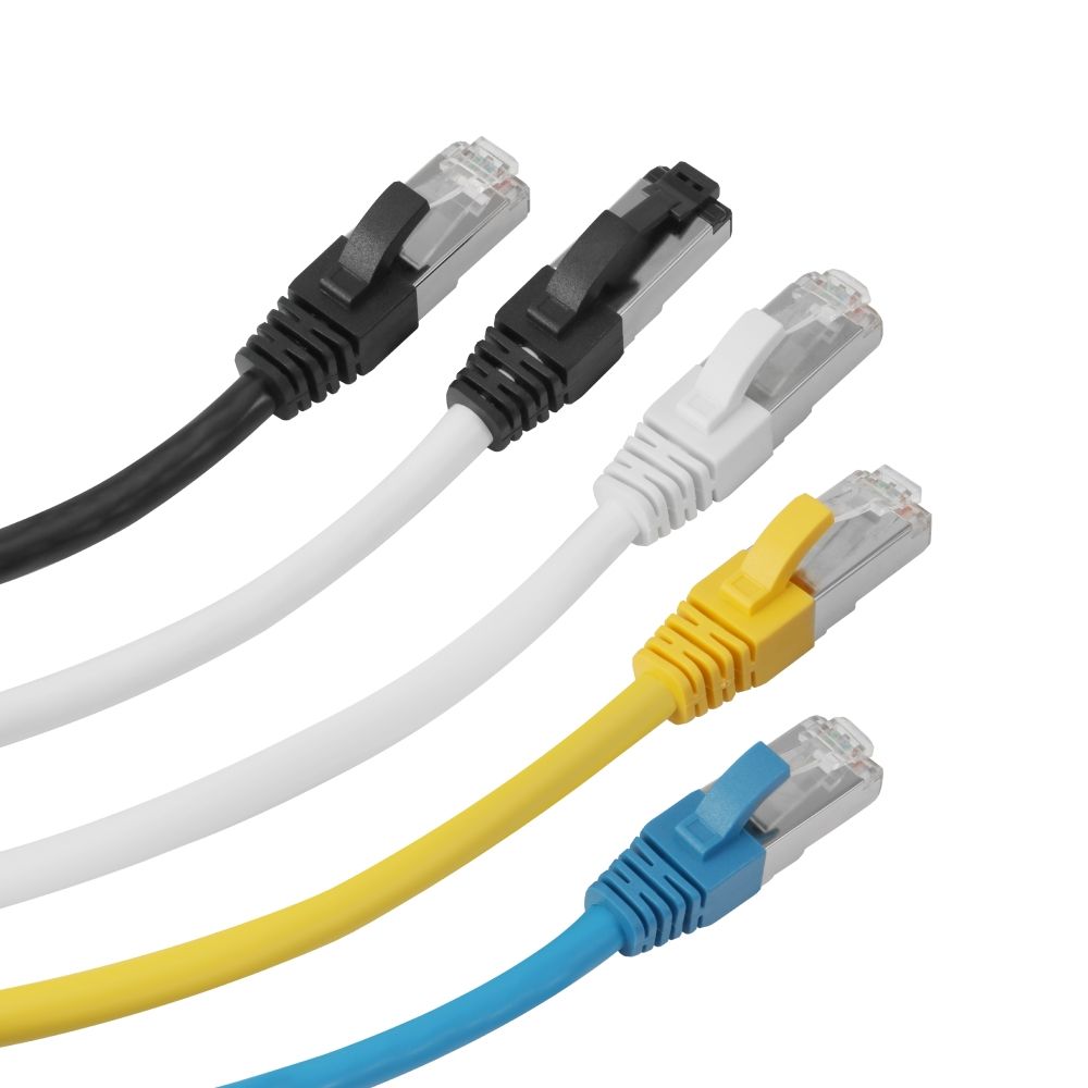Cat6A S/FTP 26 AWG Shielded Patch Cord | EXW RJ45 Cable Manufacturer