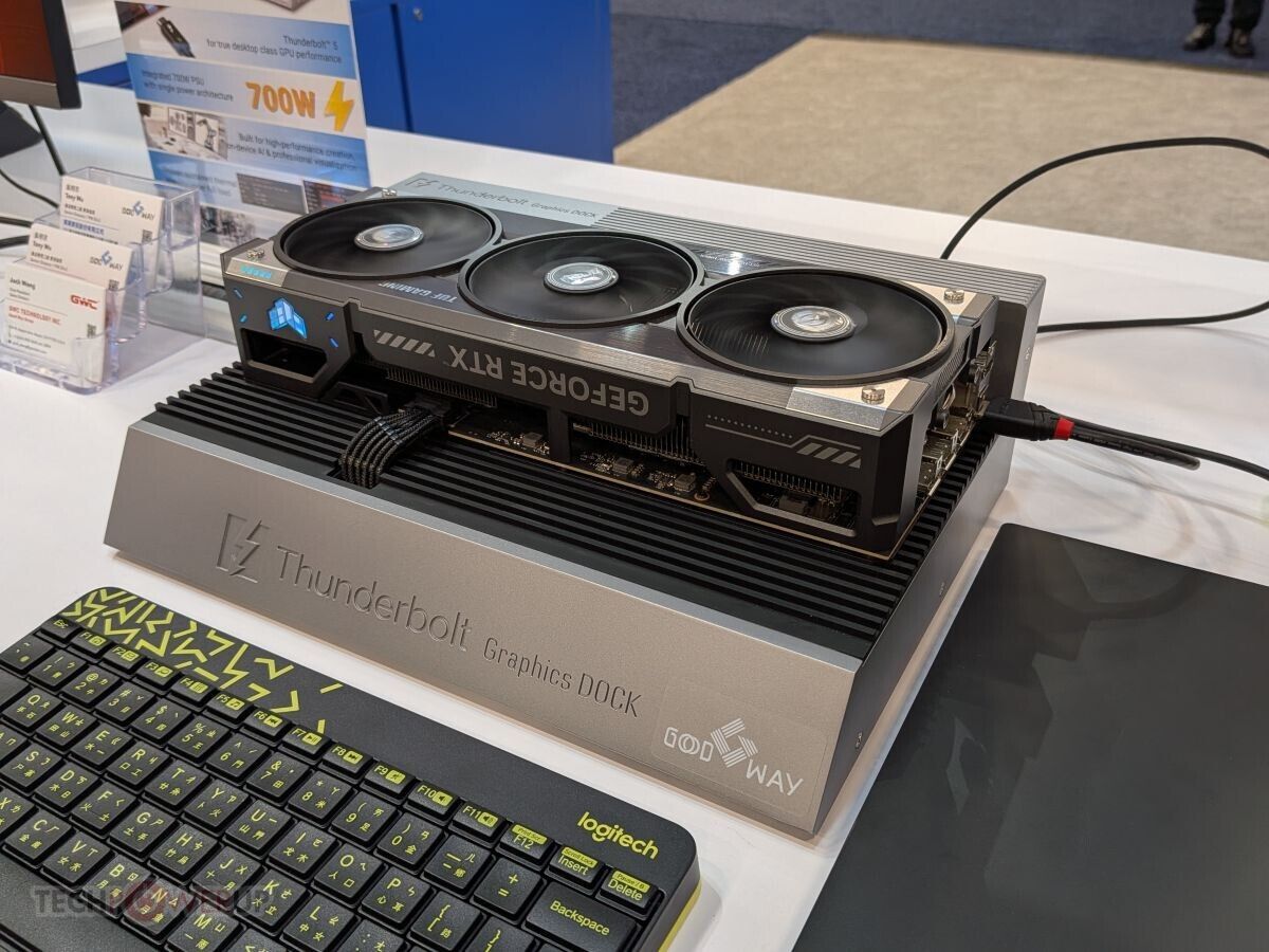 Back to CES After a Year: Good Way Showcases the New Thunderbolt™ 5 ...