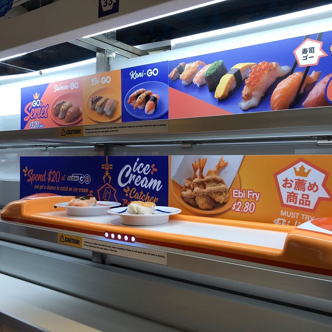 Sushi Train (Food Delivery System Shinkansen) | Sushi Bar Conveyor Belt ...