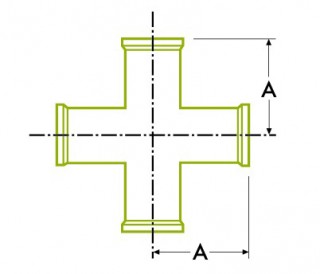 Hygienic Clamp Joint : Straight Tee / Straight Cross | 台湾高品质Hygienic ...
