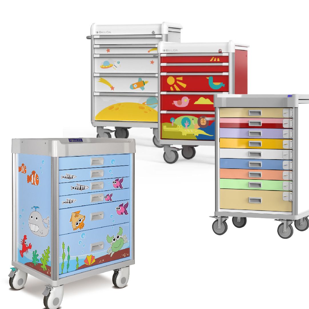 Pediatric Medical Carts - Pediatric Medical Cart. | Medical Bedside ...