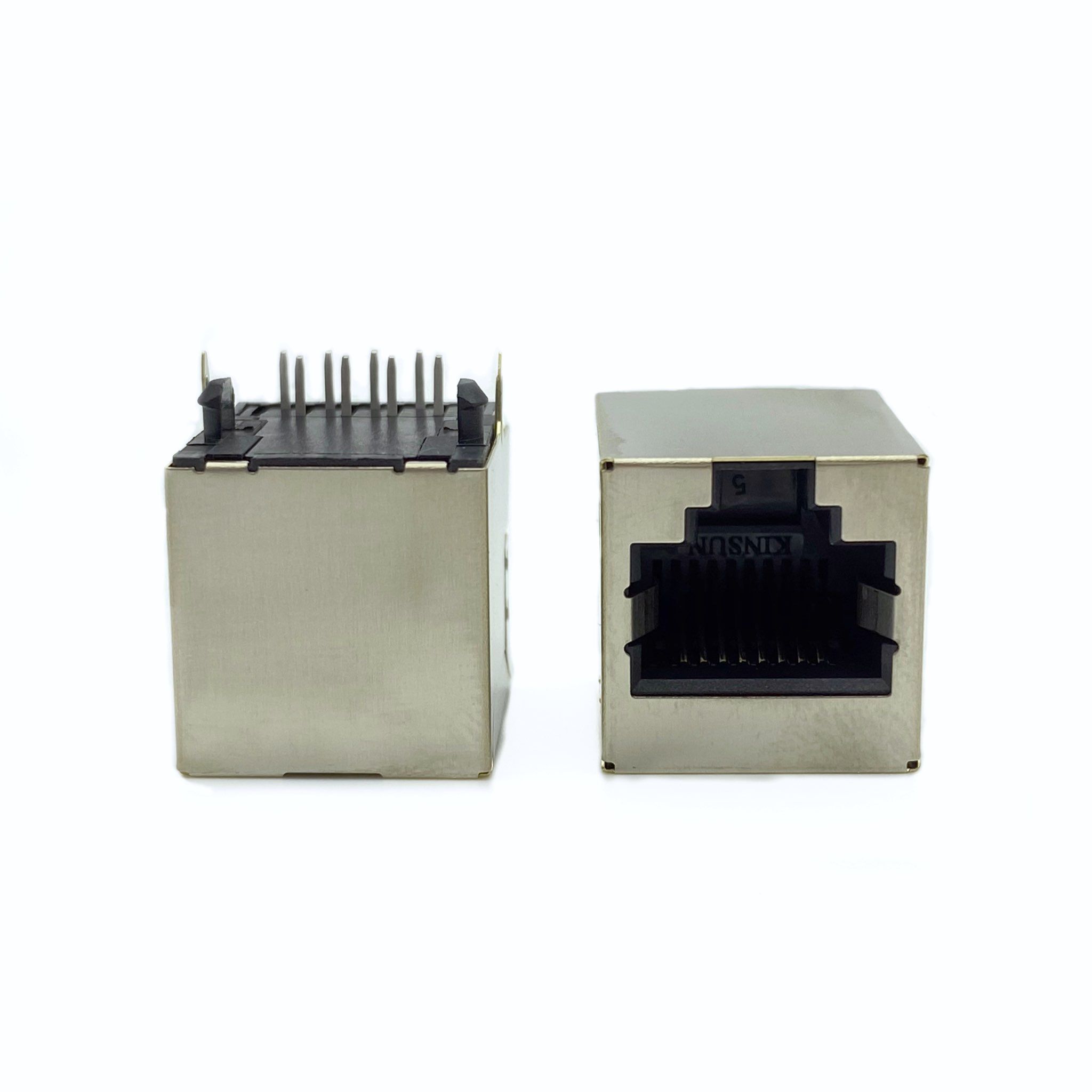 Top Entry PCB Jack (Cat.5) - PCB Mount Jack Top Entry Socket Connector RJ11 6P2C 6P4C, RJ12 6P6C ...
