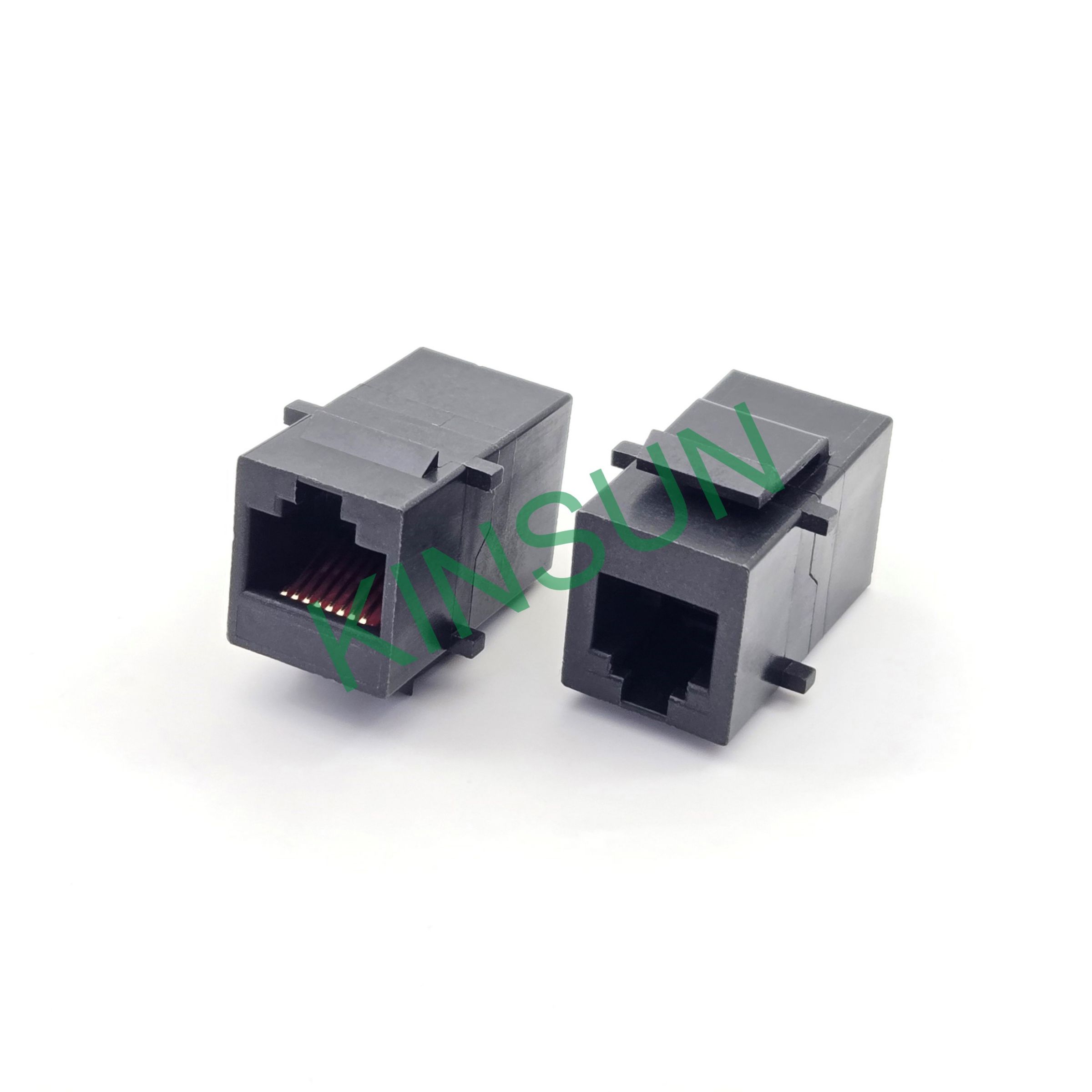 Keystone Coupler RJ Jack for RJ11 / RJ12 / RJ45 / RJ50 – Supports CAT3 ...