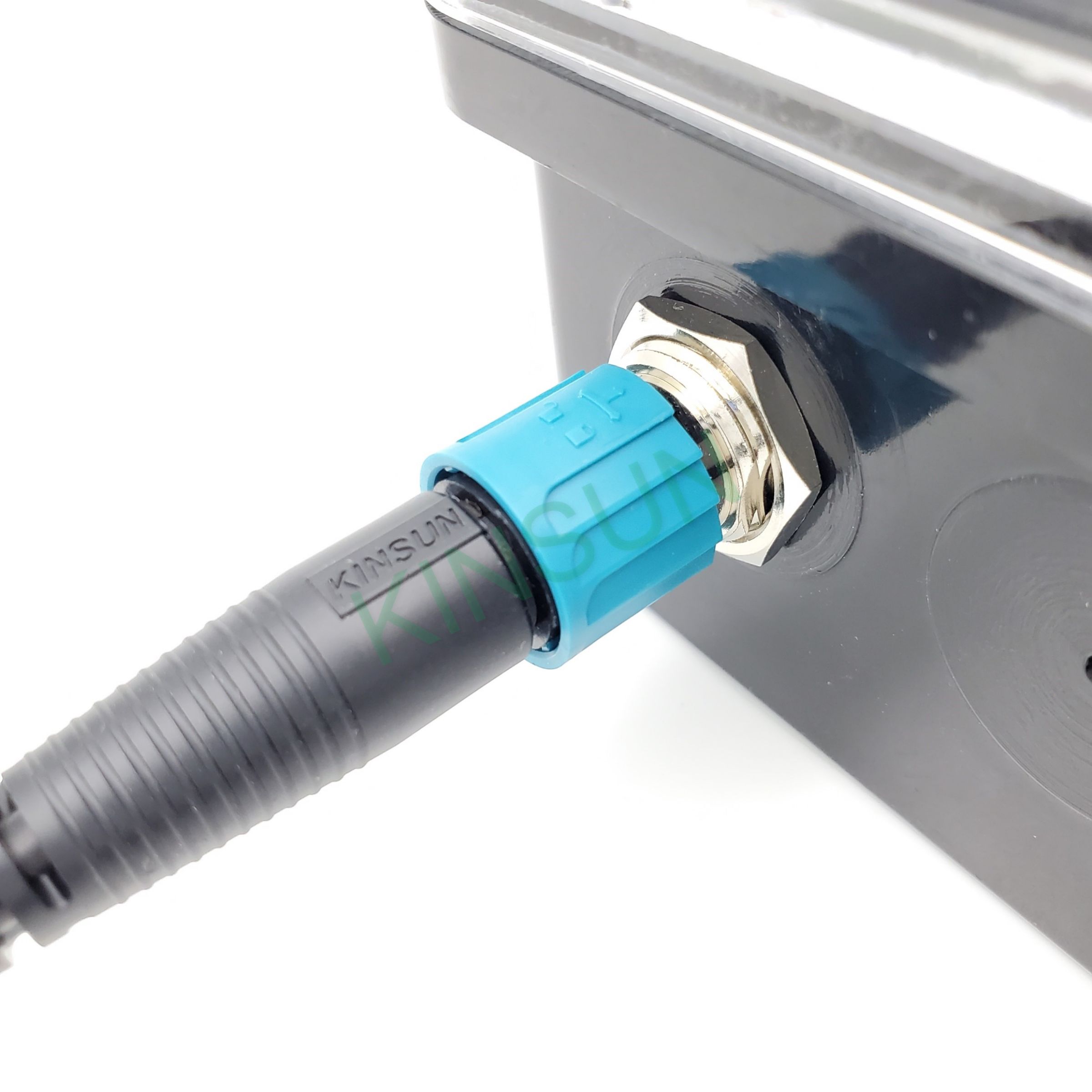 M12 Fast-Lock A-coded 5Pin Male Connector PCB mount - M12 Quick-Lock A ...