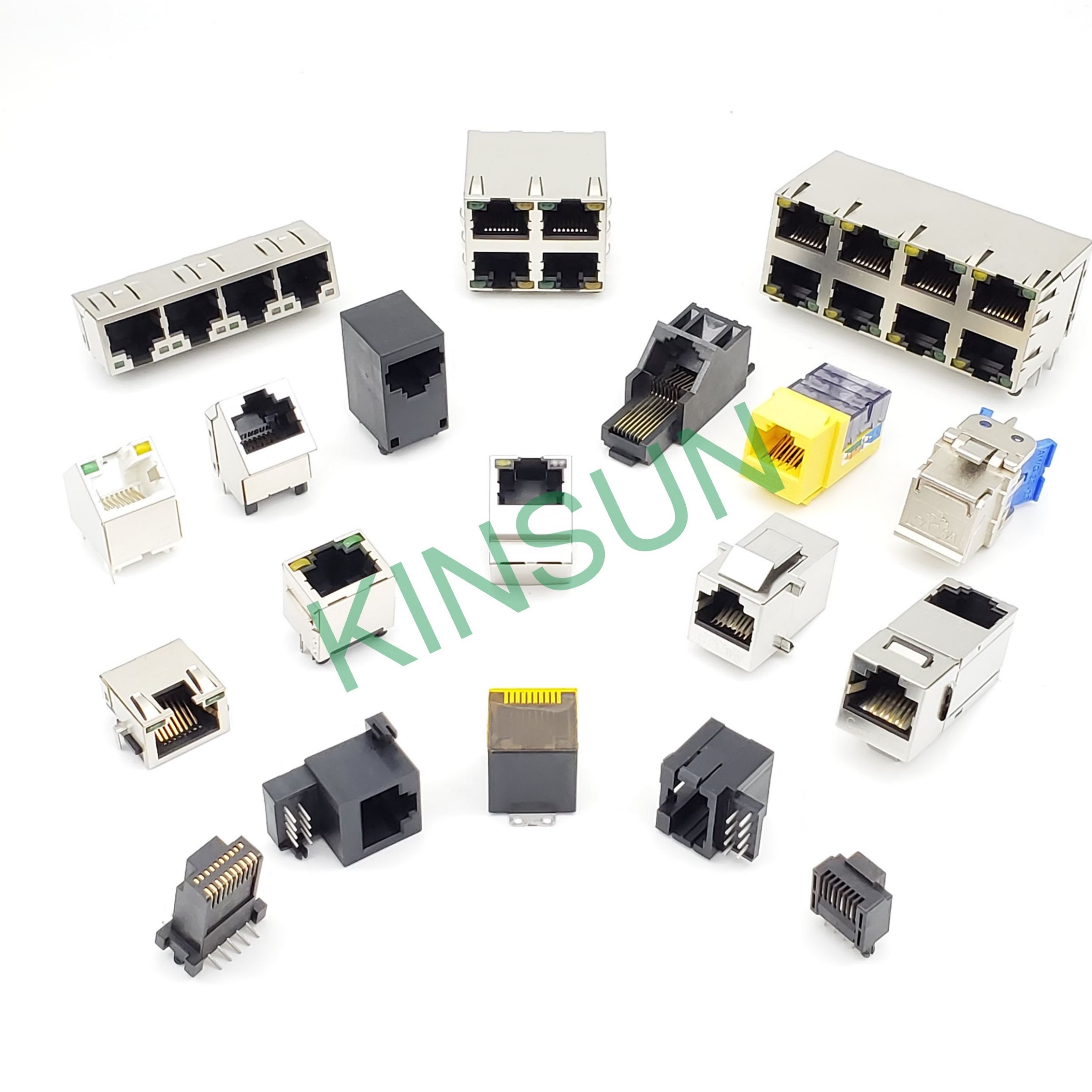 RJ Modular Jack - RJ11, RJ12, RJ45, RJ50 modular jack | Made in Taiwan ...
