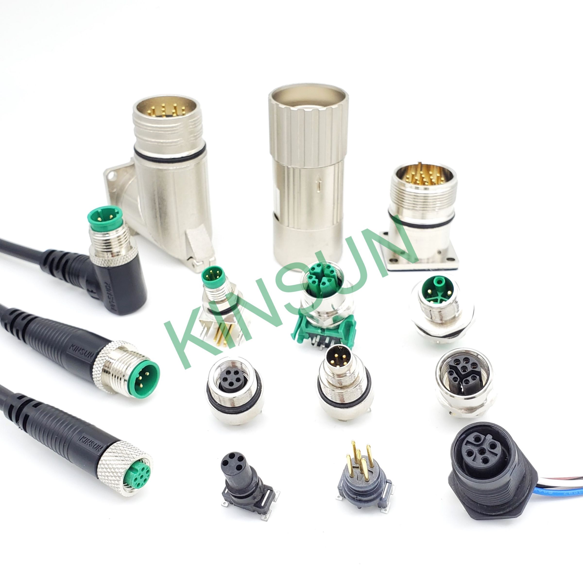 Waterproof M Series Connector - M8, M9, M12, M23 connector and cable ...