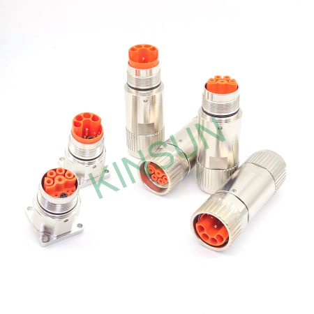 M23 Hybrid Connector and Cable Plug Series - M23 Power / Signal / Data ...