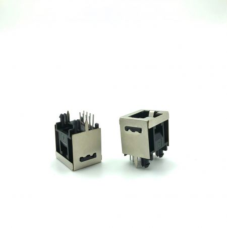 Top Entry PCB Jack - CAT.5, Unshielded Type | 35 Years Modular Jacks ...