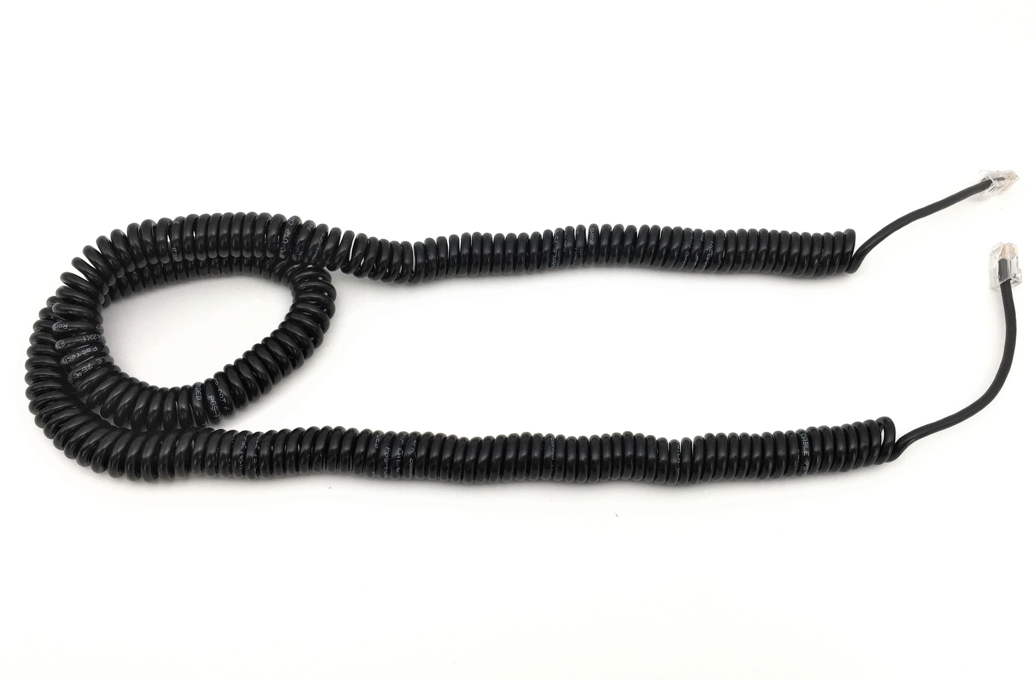 Coiled Cat. 6 Patch Cord | Patch Cord | Lan Cable Manufacturer - Cable ...