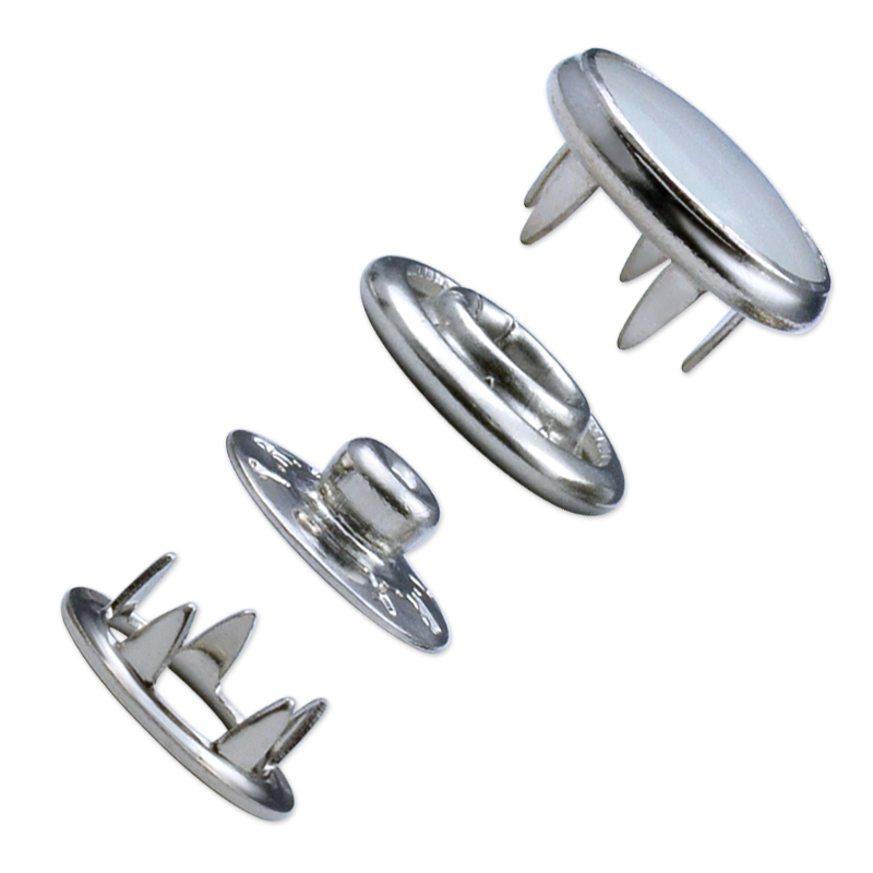 16L (13/32” ) Pearl Prong Snap Button | Durable and Customizable Metal ...